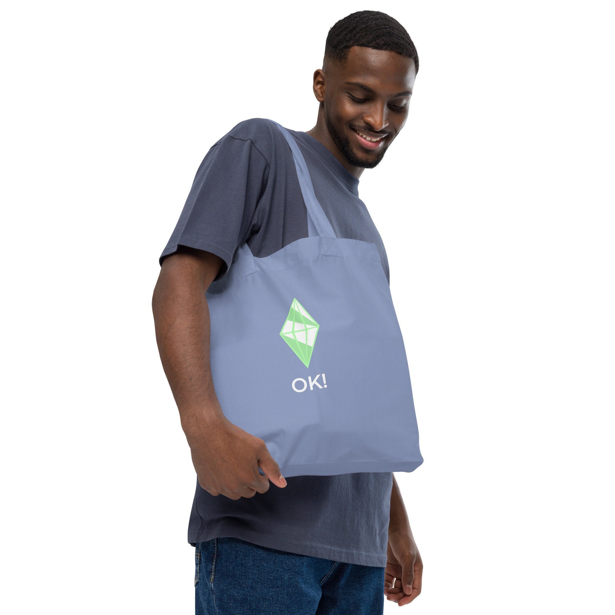 The Sims 4 Merch Sims 4 Plumbob Tote Bag Gift for Sims Lover Christmas ...