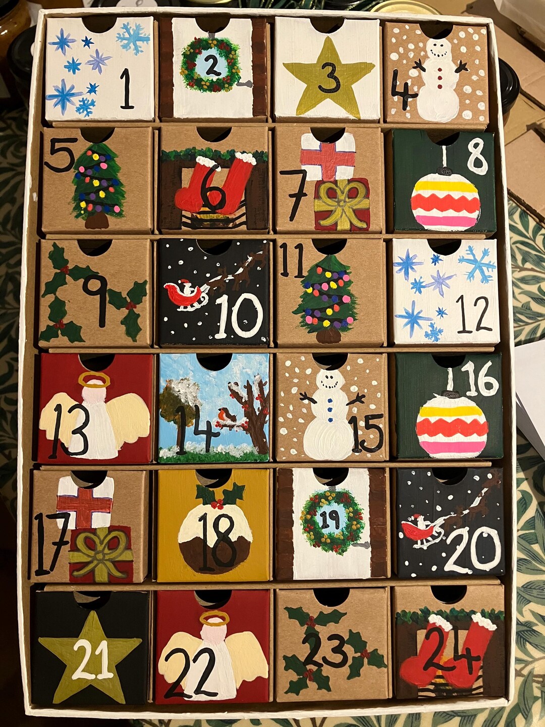 Homemade Jam & Chutney Advent Calendar - Etsy UK