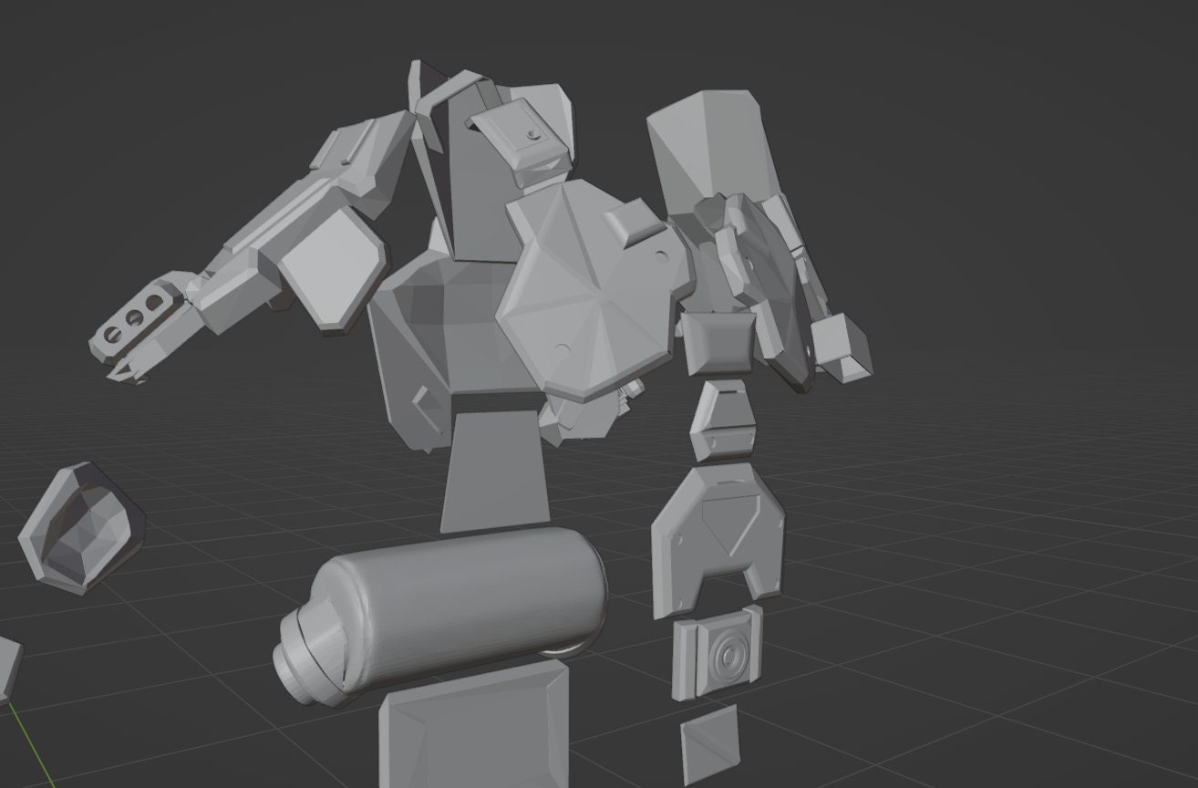 High Poly Titanfall BR Pilot STL Kit for 3D Printing. - Etsy