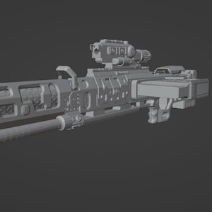 Kraber Sniper Rifle Model Kit STL. Titanfall 2, Apex Legends. - Etsy