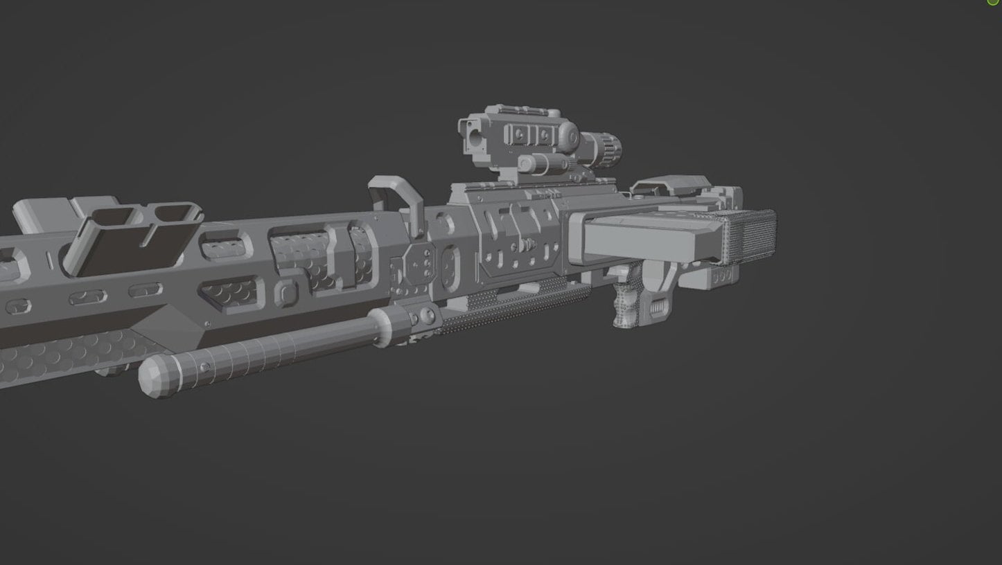 Kraber Sniper Rifle Model Kit STL. Titanfall 2, Apex Legends. - Etsy