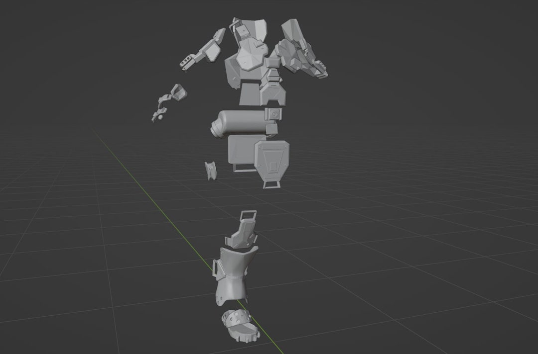 High Poly Titanfall BR Pilot STL Kit for 3D Printing. - Etsy
