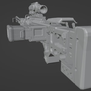 Kraber Sniper Rifle Model Kit STL. Titanfall 2, Apex Legends. - Etsy