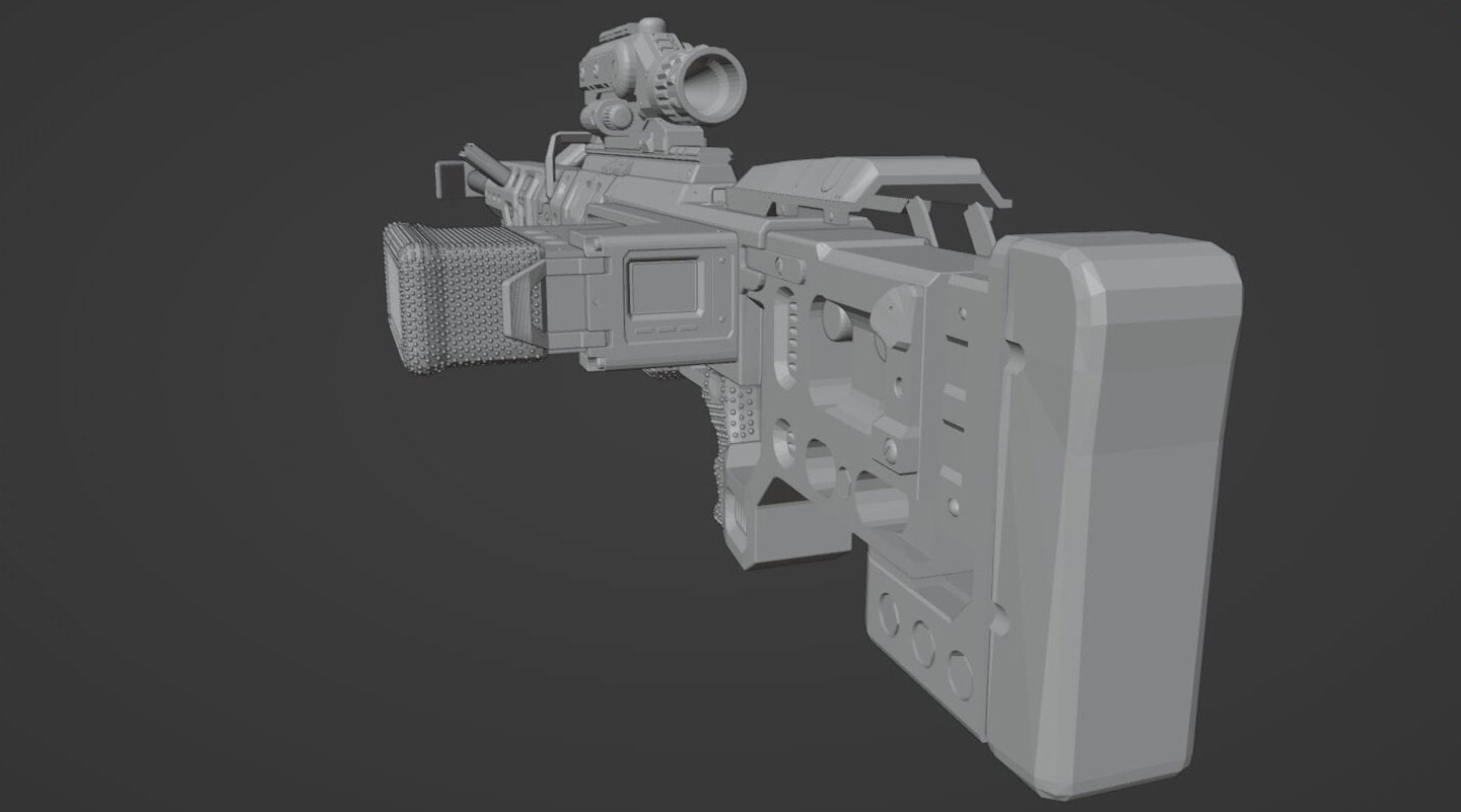 Kraber Sniper Rifle Model Kit STL. Titanfall 2, Apex Legends. - Etsy