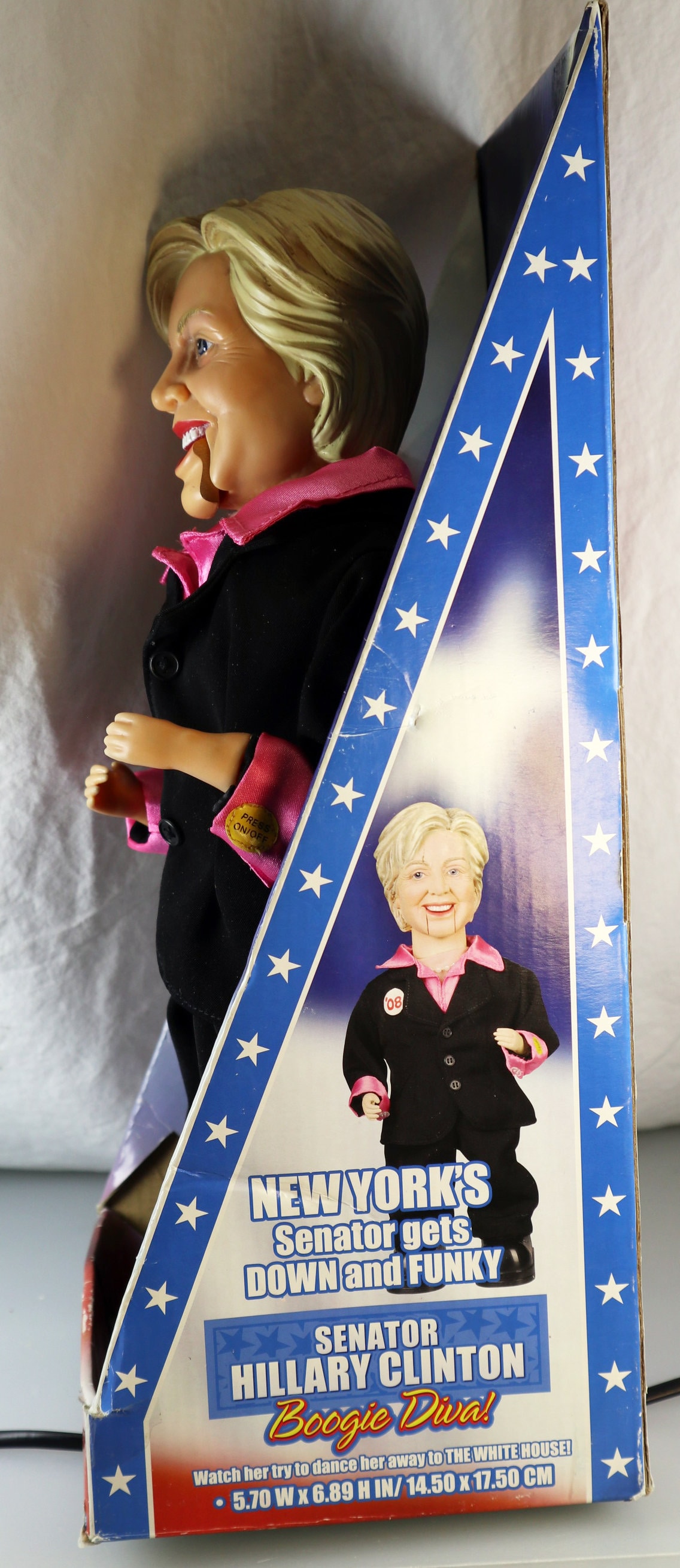 President Bill & Senator Hillary Clinton Dance and Singing Dolls - Etsy