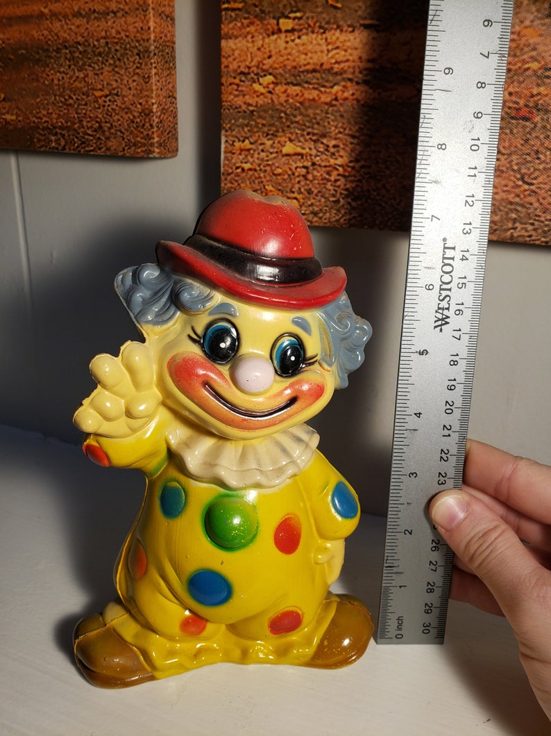 Vintage Clown Bank - Etsy