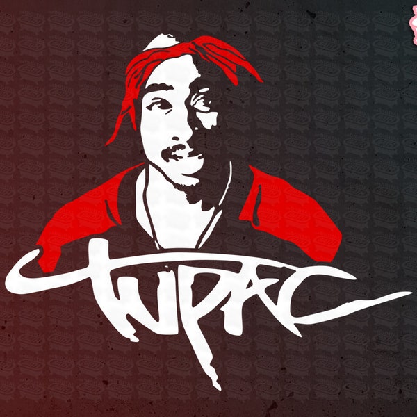 Tupac Svg - Etsy