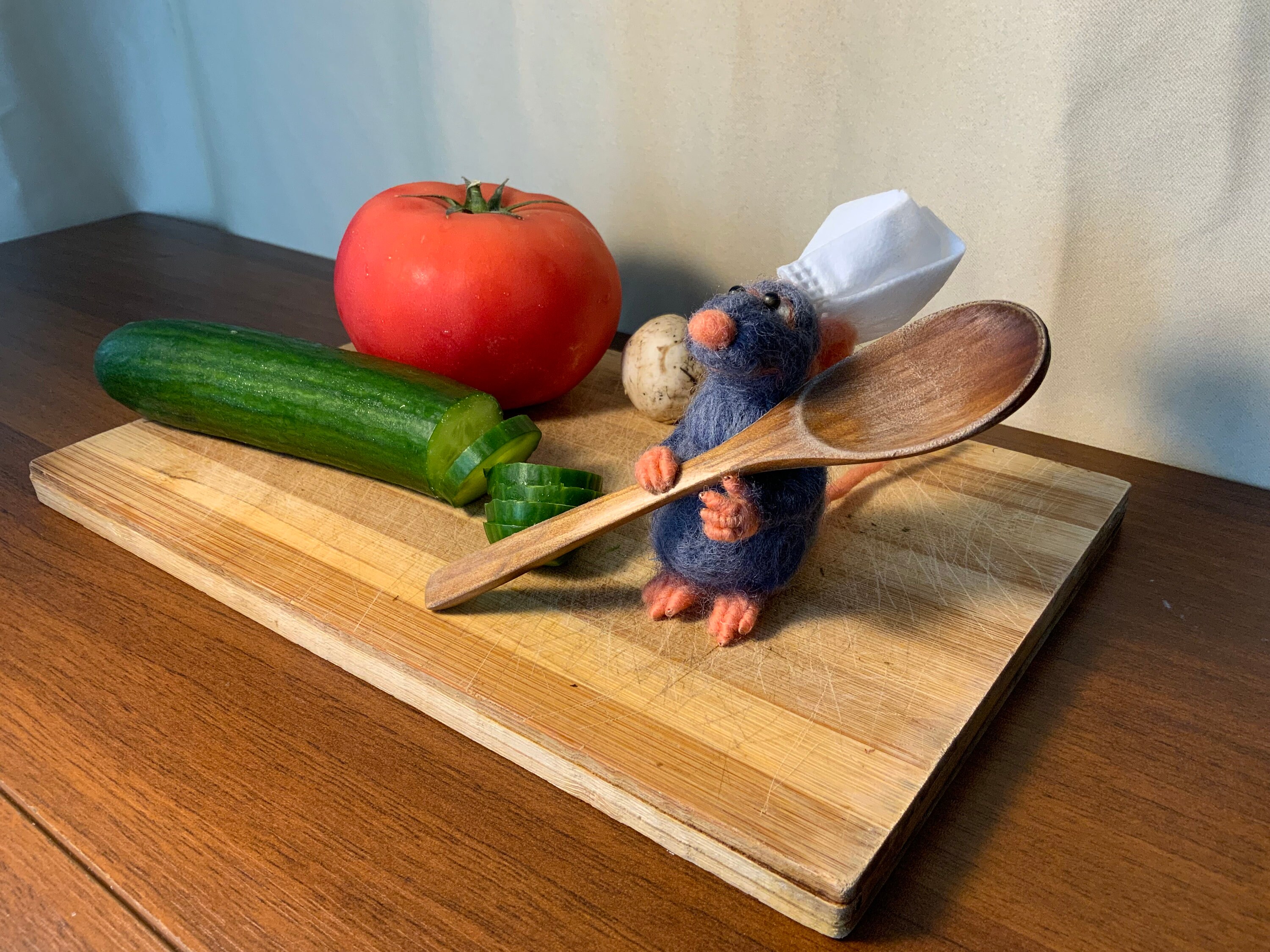 Ratatouille Remy Felt Figurine - Etsy