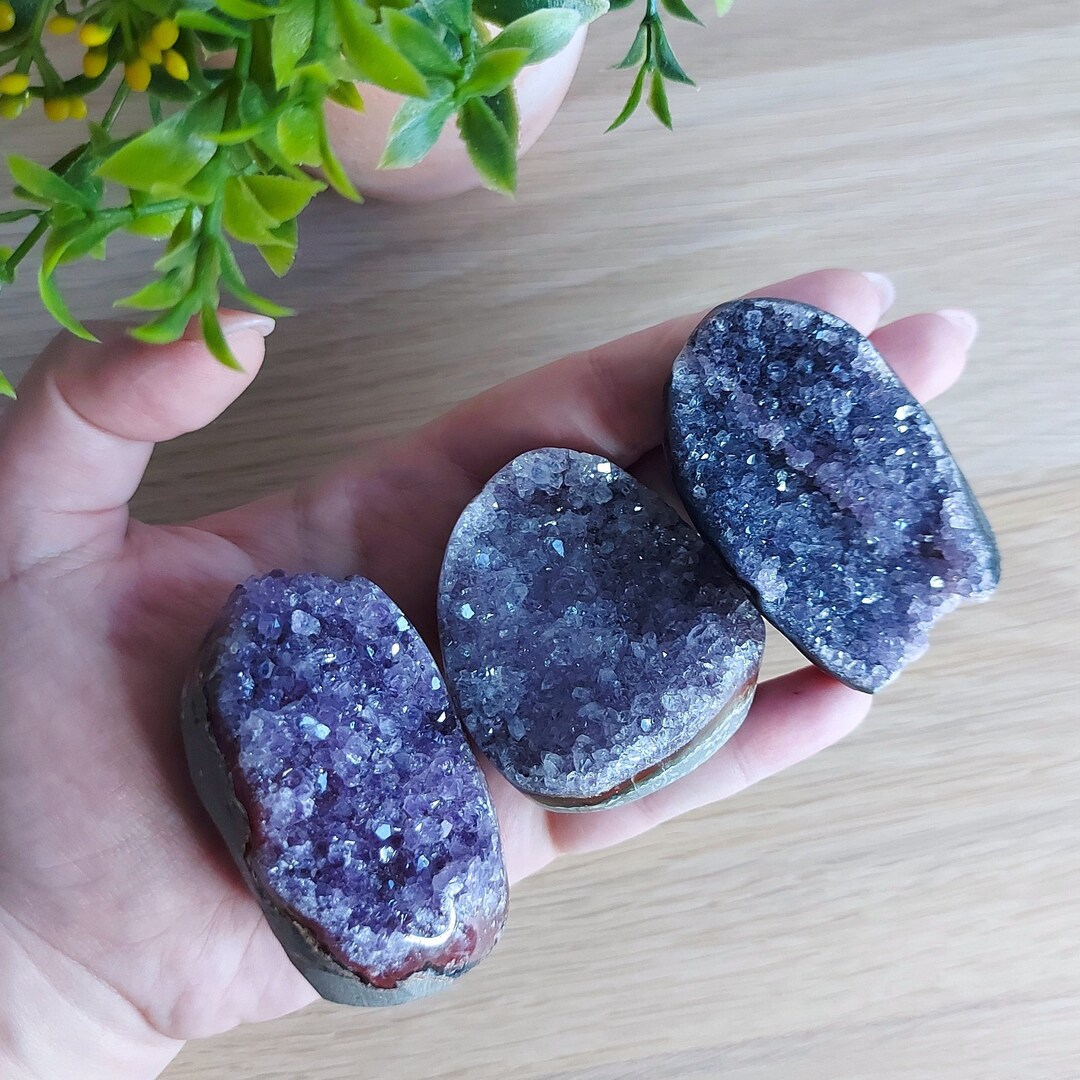 AMAZING High Quality Amethyst Cut Bases | Amethyst Geode, Druzy, Very ...