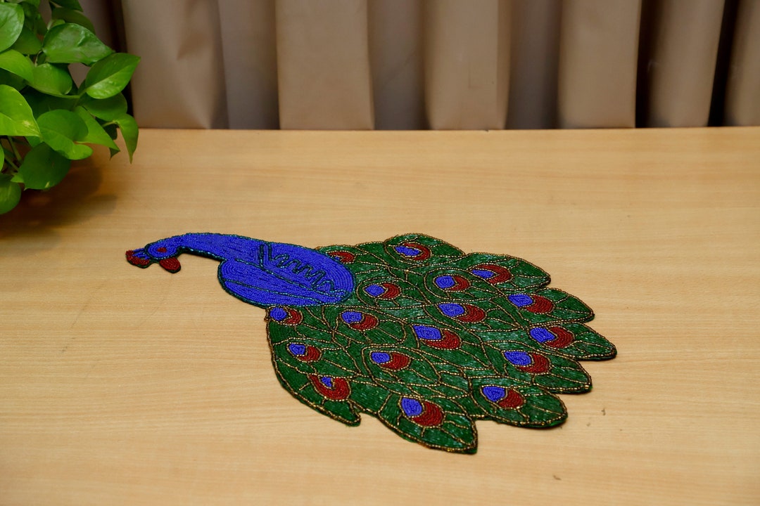 Glorious Peacock Design Placemats Table Runners Placemats - Etsy
