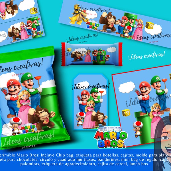 Super Mario Printable - Etsy