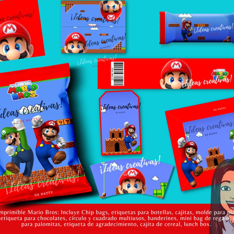 Mario Bros Svg - Etsy