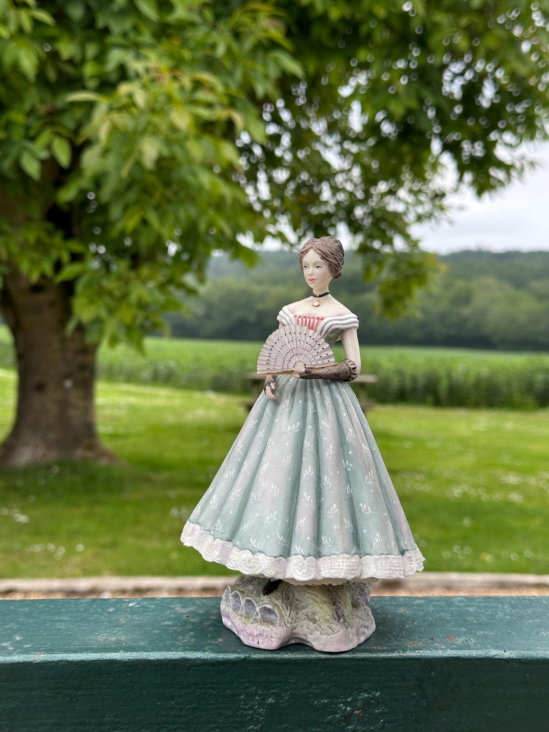 Royal Worcester Figurine "caroline" Victorian Series Ltd Edt, Lady With ...