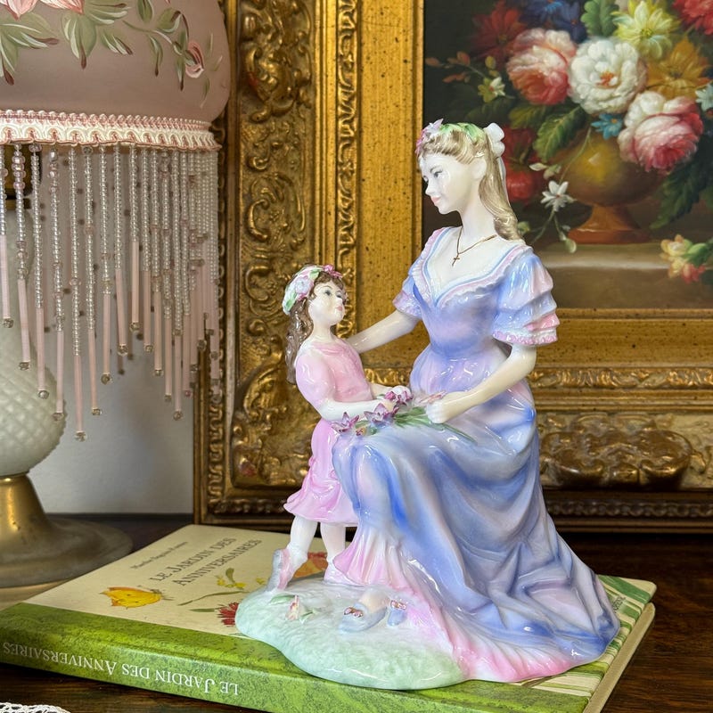 Coalport Rose Figurines - Etsy