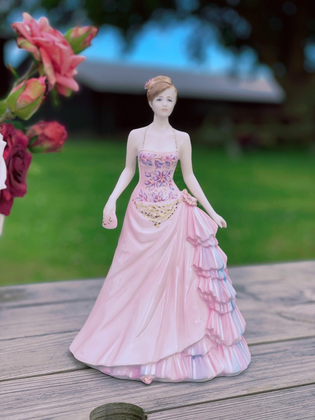 Rare Coalport Isabella Porcelain China Figurine - Etsy