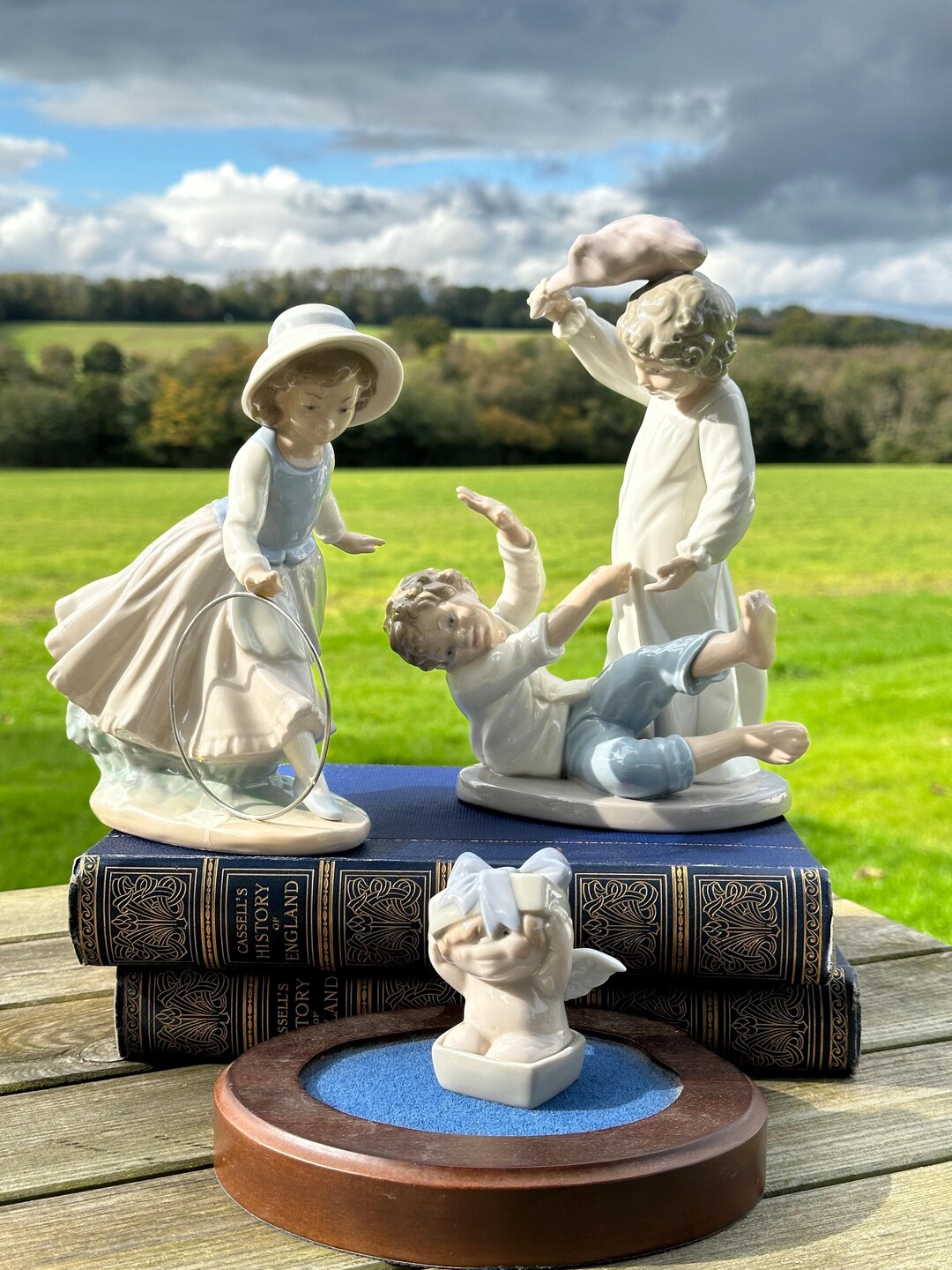 Nao by Lladró Figurines Vintage Spanish Porcelain Figurine, 'girl With ...