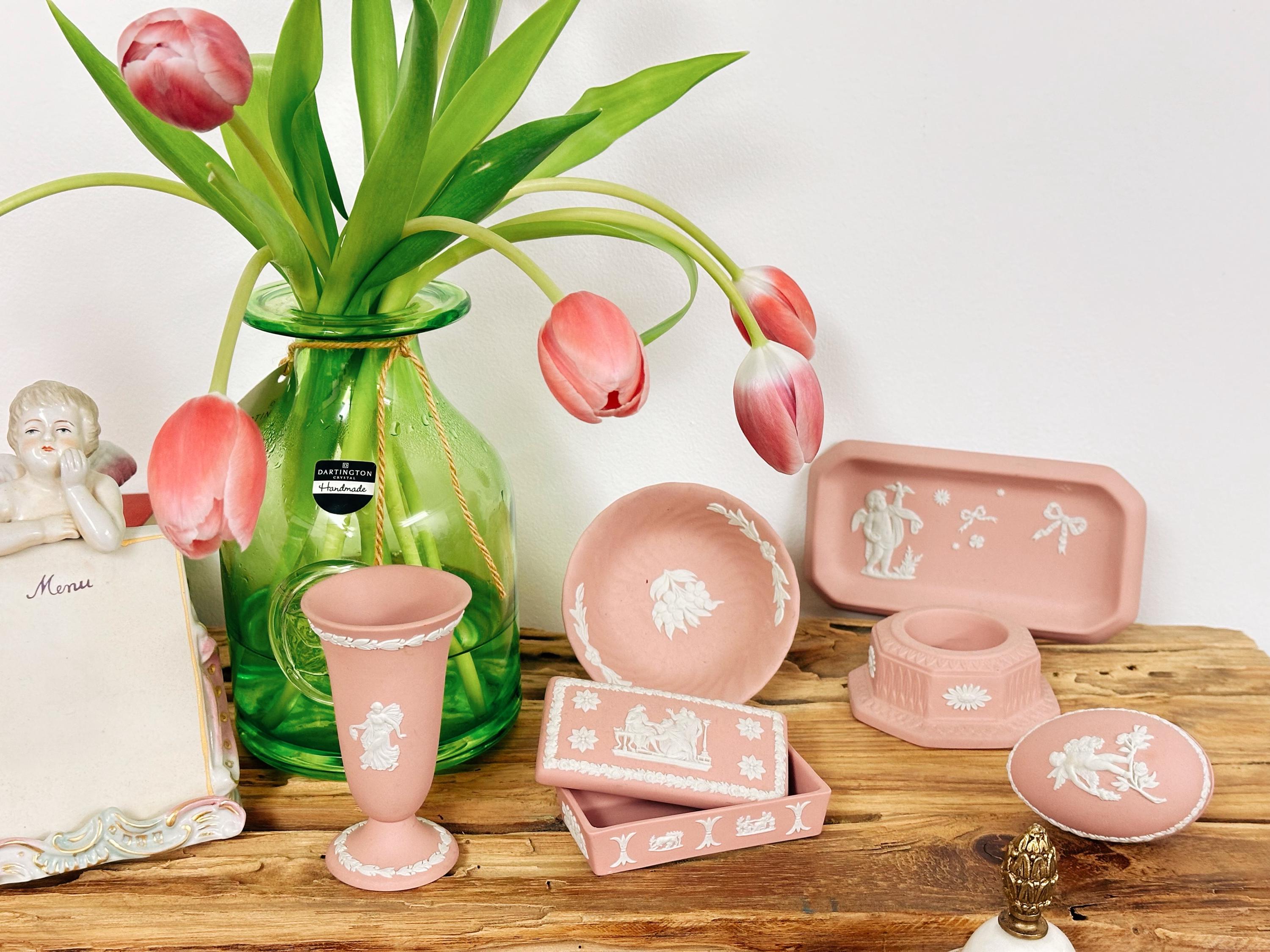 Wedgwood Pink Jasperware - Etsy