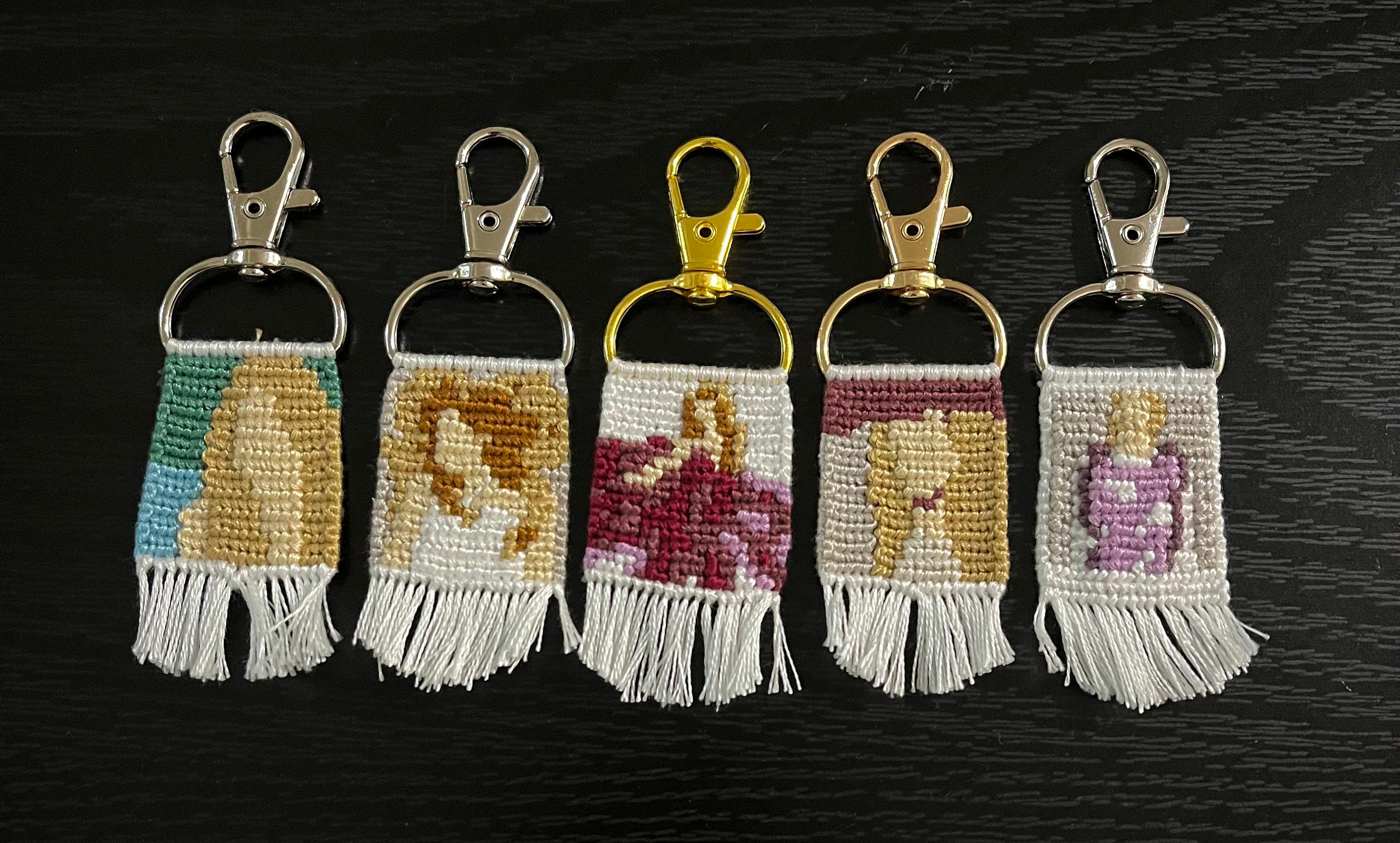 Taylor Swift Woven Keychain - Etsy