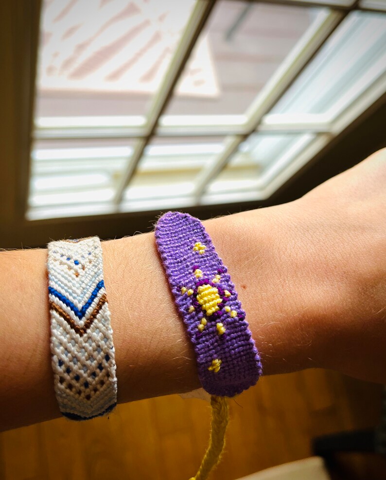 Sun Moon Matching Friendship Bracelets - Etsy