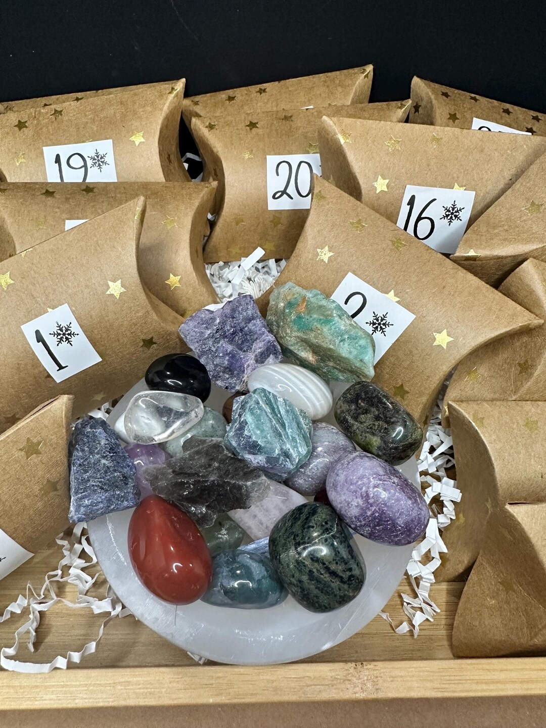Crystal Advent Calendar | 25 Days of Crystals | Gift Ideas | Christmas ...