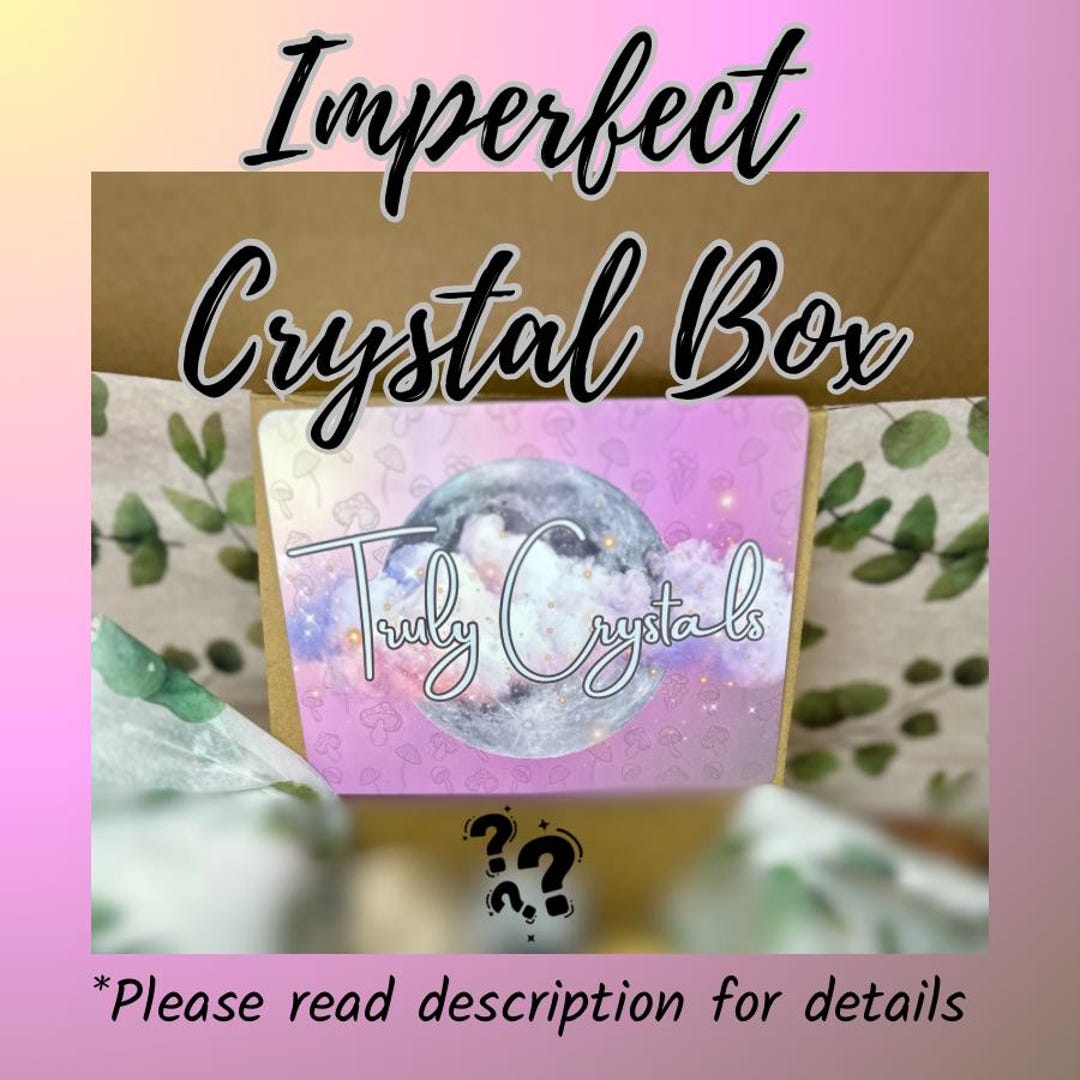 Imperfect Crystal Box | Discounted Crystal Bundles - Etsy
