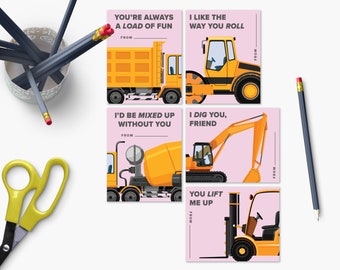 1990s Printable Valentines for Kids School Classroom Girl Boy Cards ...