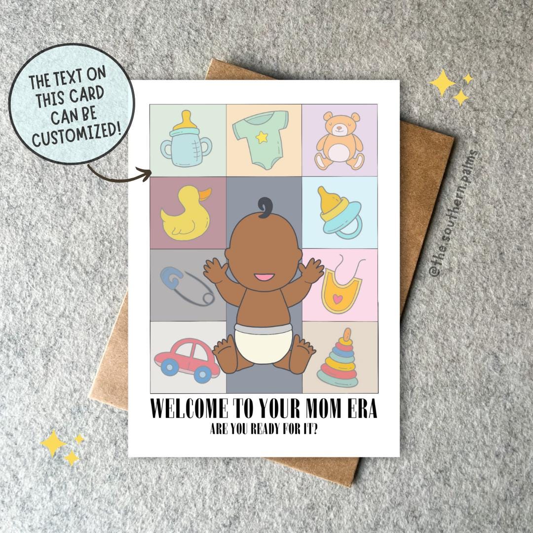 Taylor Swift Baby Shower Card: Personalized Greeting Card - Etsy