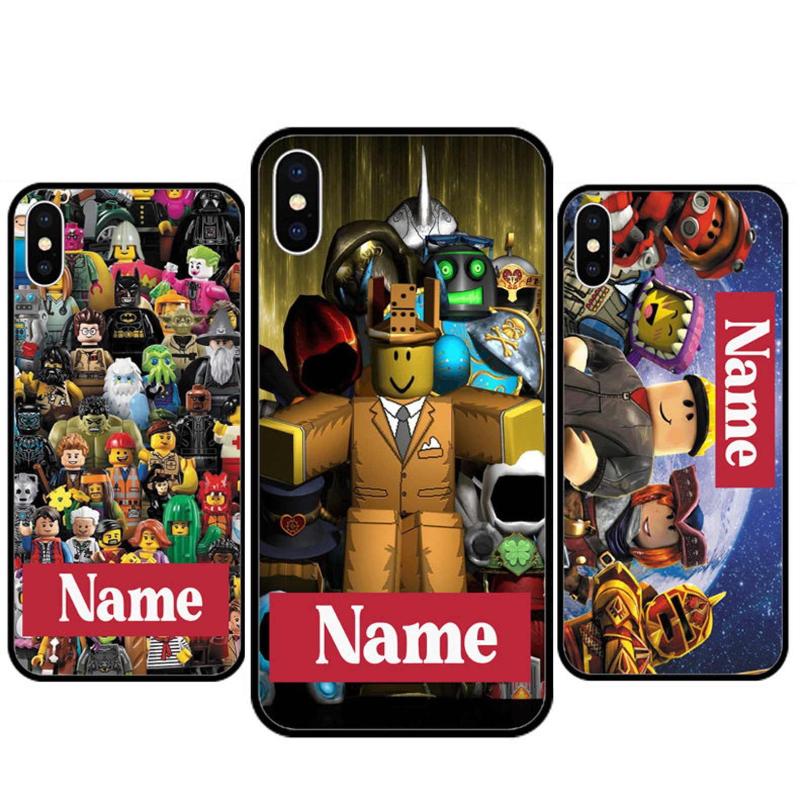 Personalised Roblox Phone Case Cover for iPhone 6 7 8 11 X XR XS MAX ...
