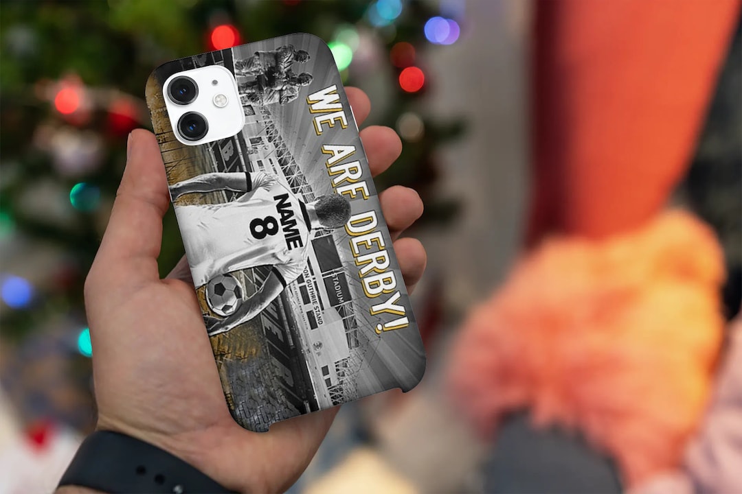 Personalised Derby Football Phone Case,birthday Gift for Teenage Kids ...