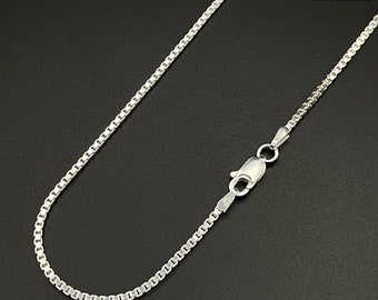 Italian Solid Sterling Silver Franco Link Chain Necklace 925 - Etsy