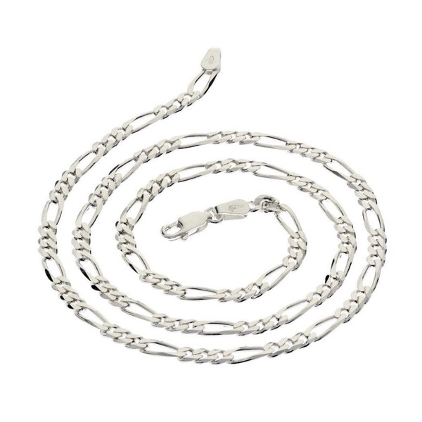 Silver Link Necklace - Etsy