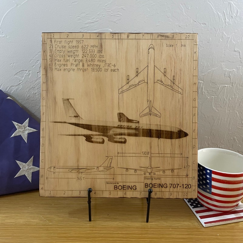 Boeing 707 - Etsy