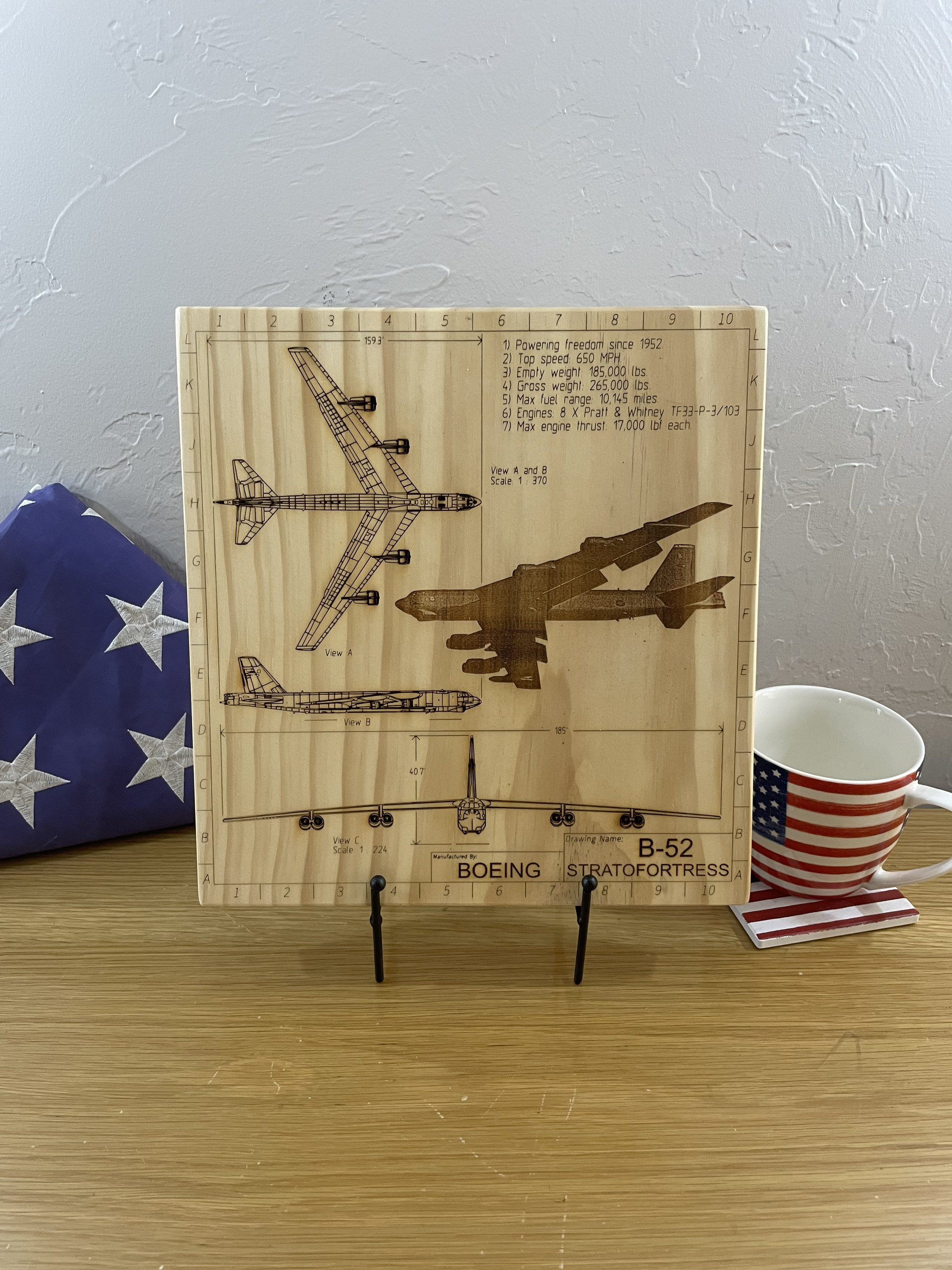 Boeing B 52 Blueprints