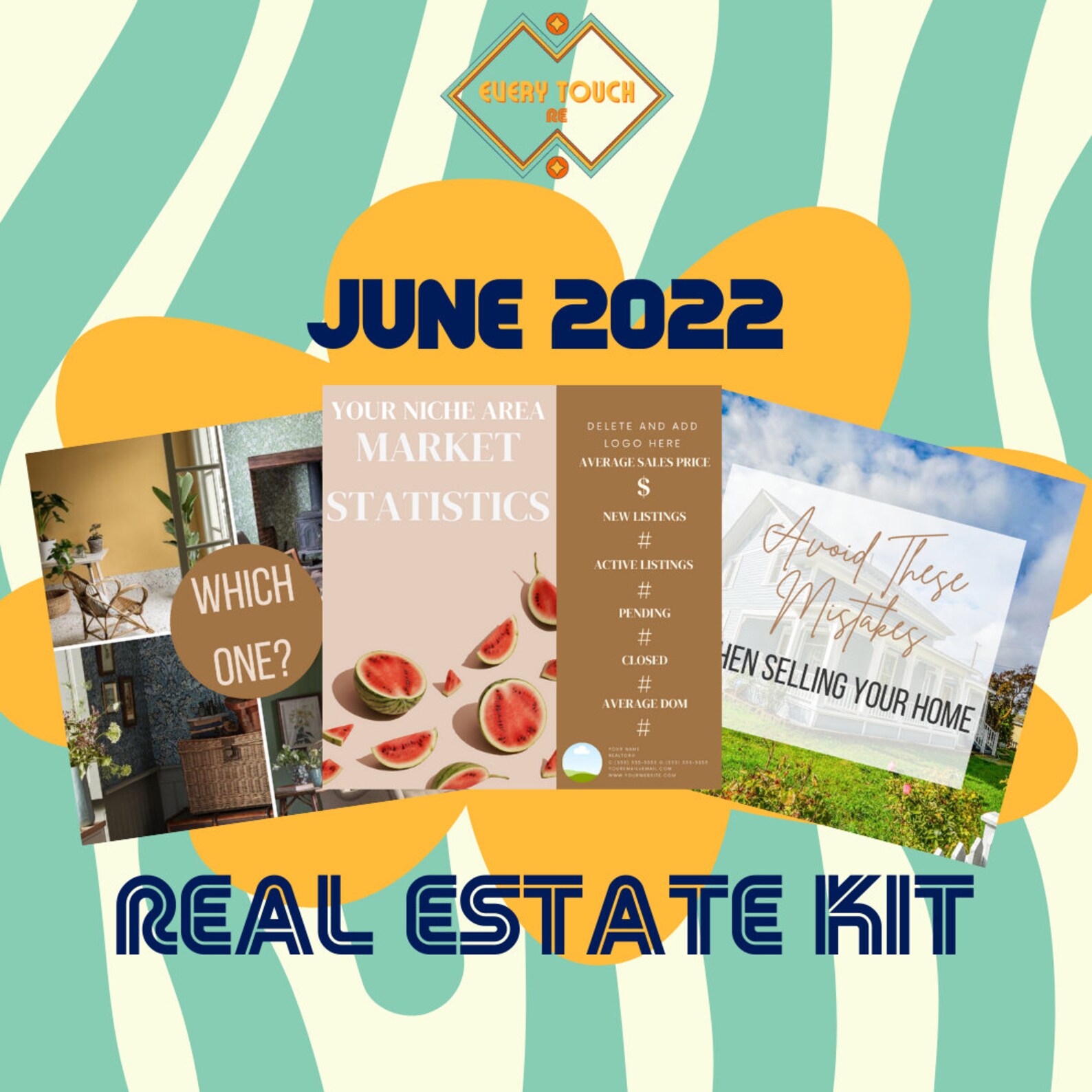 June Real Estate Social Media Posts | Real Estate Newsletter | Real ...