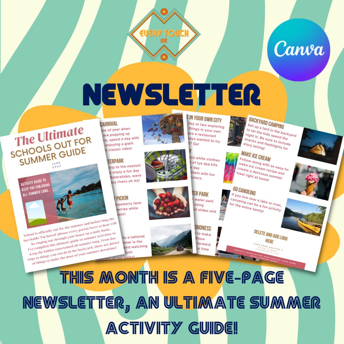 June Real Estate Social Media Posts | Real Estate Newsletter | Real ...