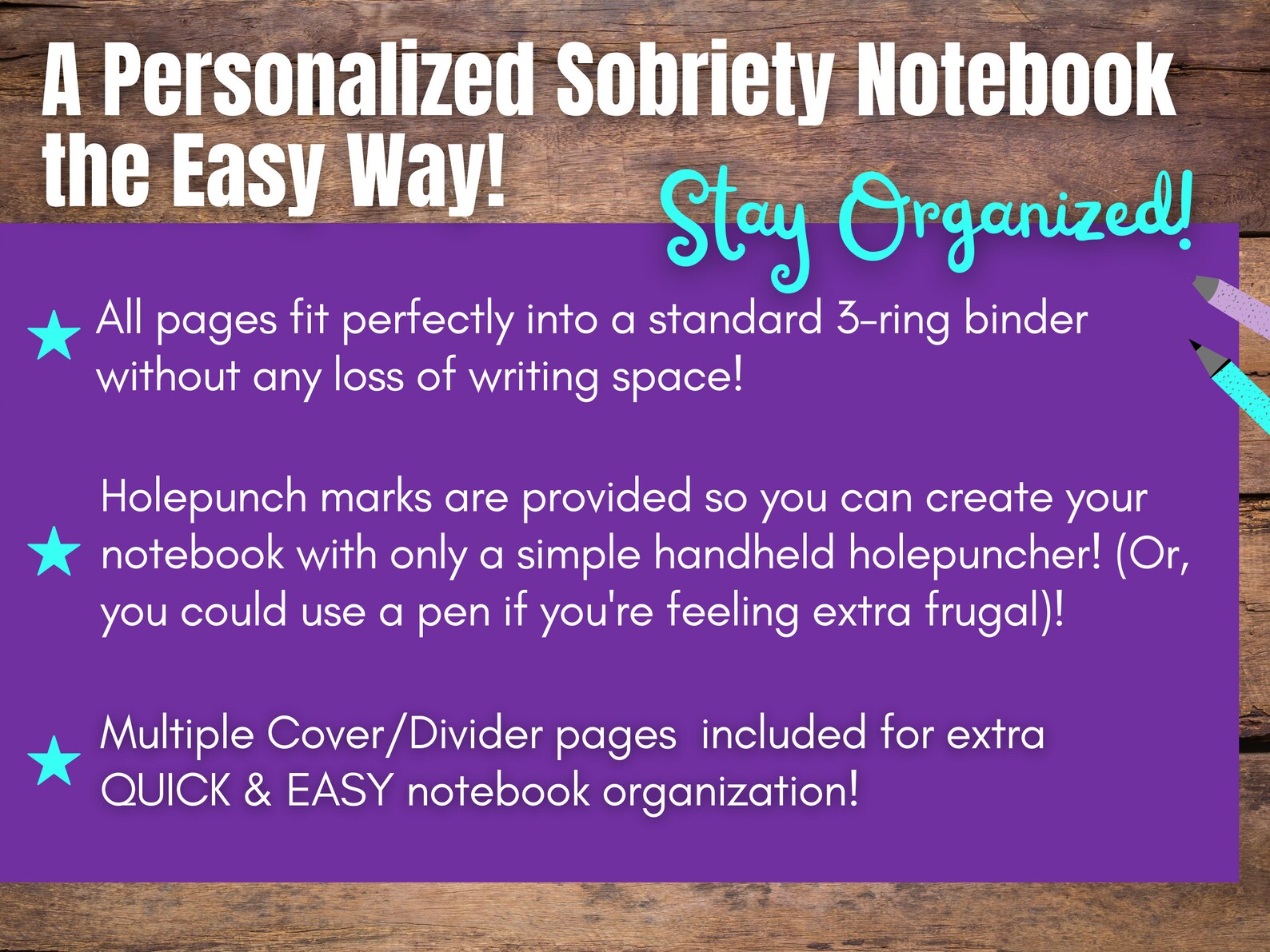 Sobriety Journal 12 Step Workbook Recovery Planner Addiction Healing
