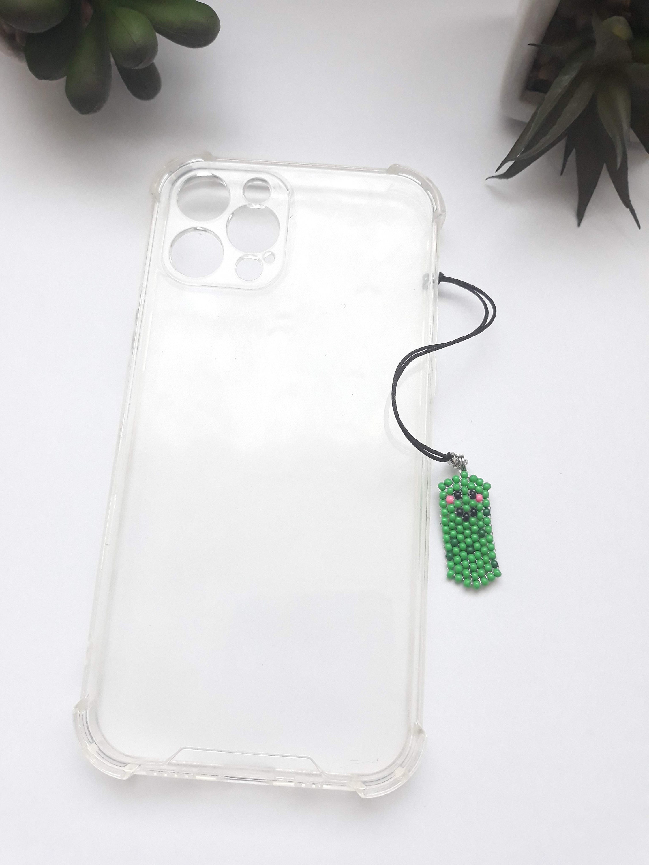 Pickle Phone Chain,his and Hers Phone Charm,pickle Bead Accessory ...