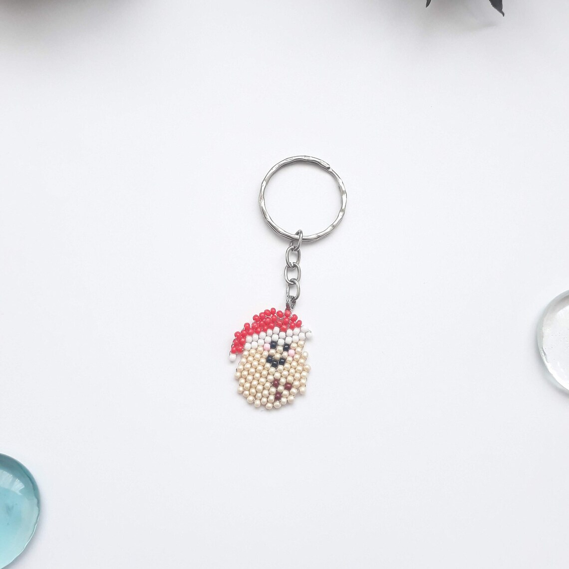 Potato Keychainbeaded Potato Keychainchristmas Gift for Him - Etsy