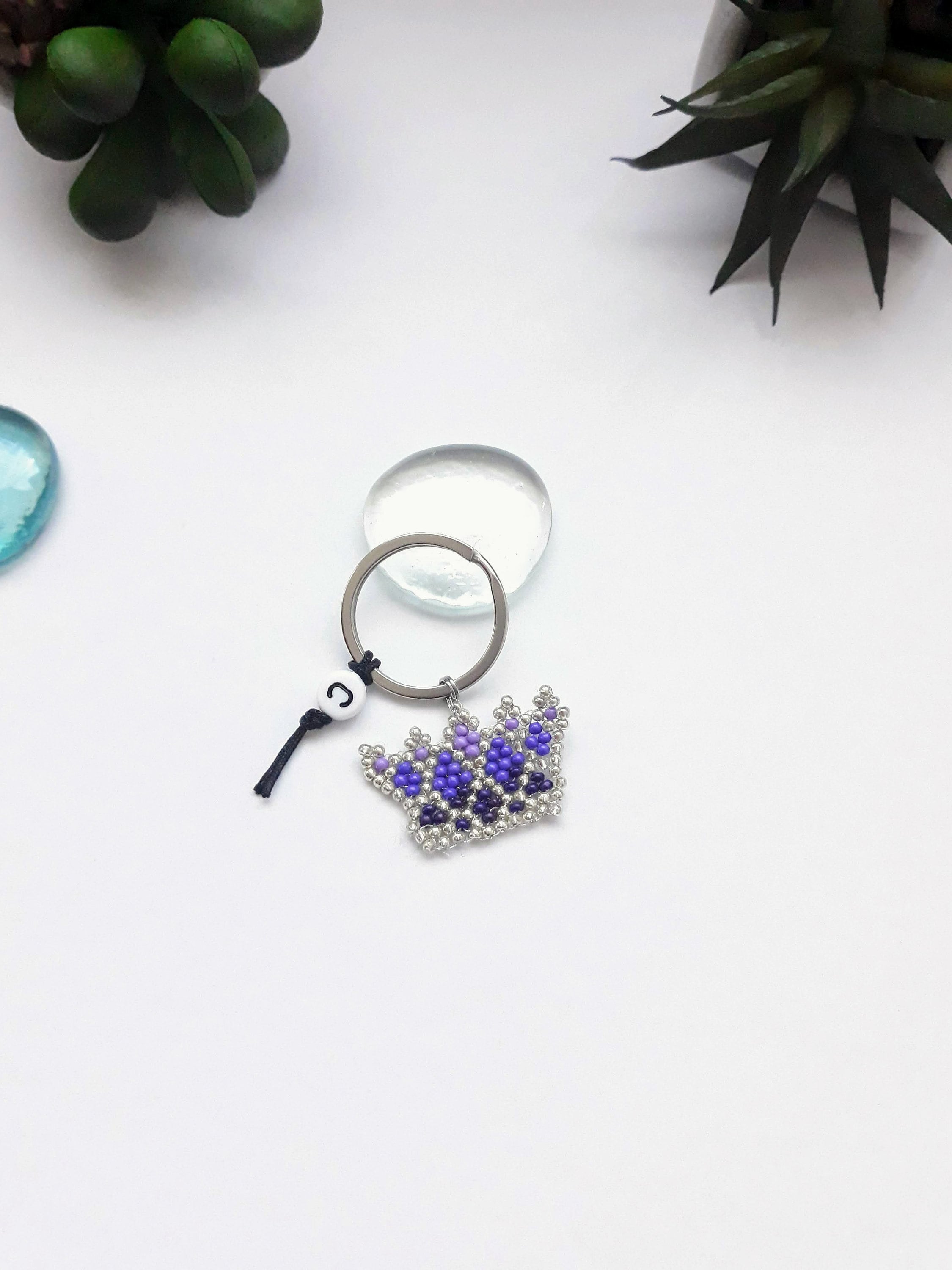 Personalized Crown Keychain,crown Key Charm,crown Charm,girl Gift - Etsy