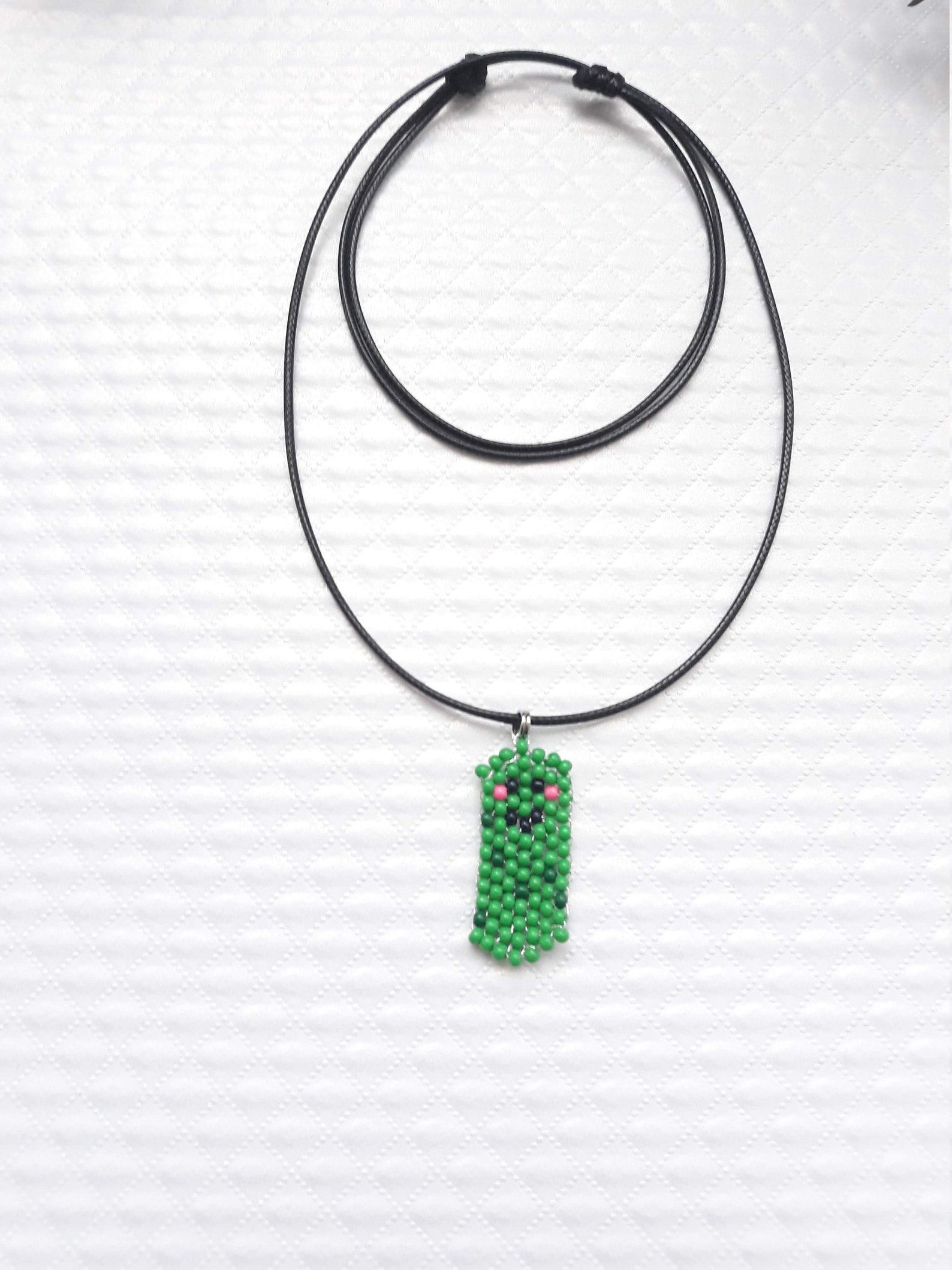 Beaded Pickle Necklace,pickles With Beads, Necklace With Food, Gift for ...