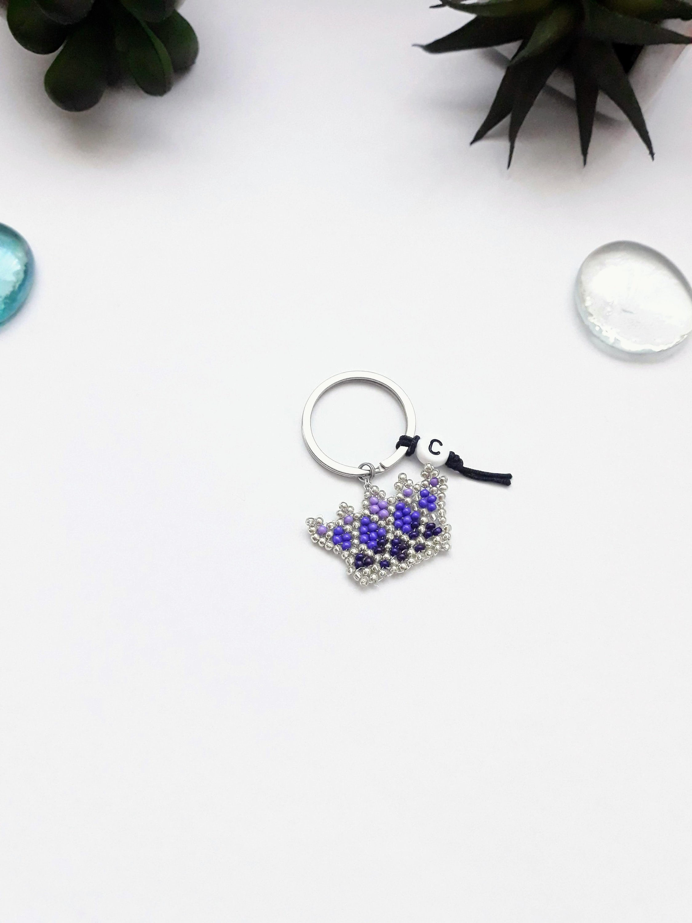 Personalized Crown Keychain,crown Key Charm,crown Charm,girl Gift - Etsy