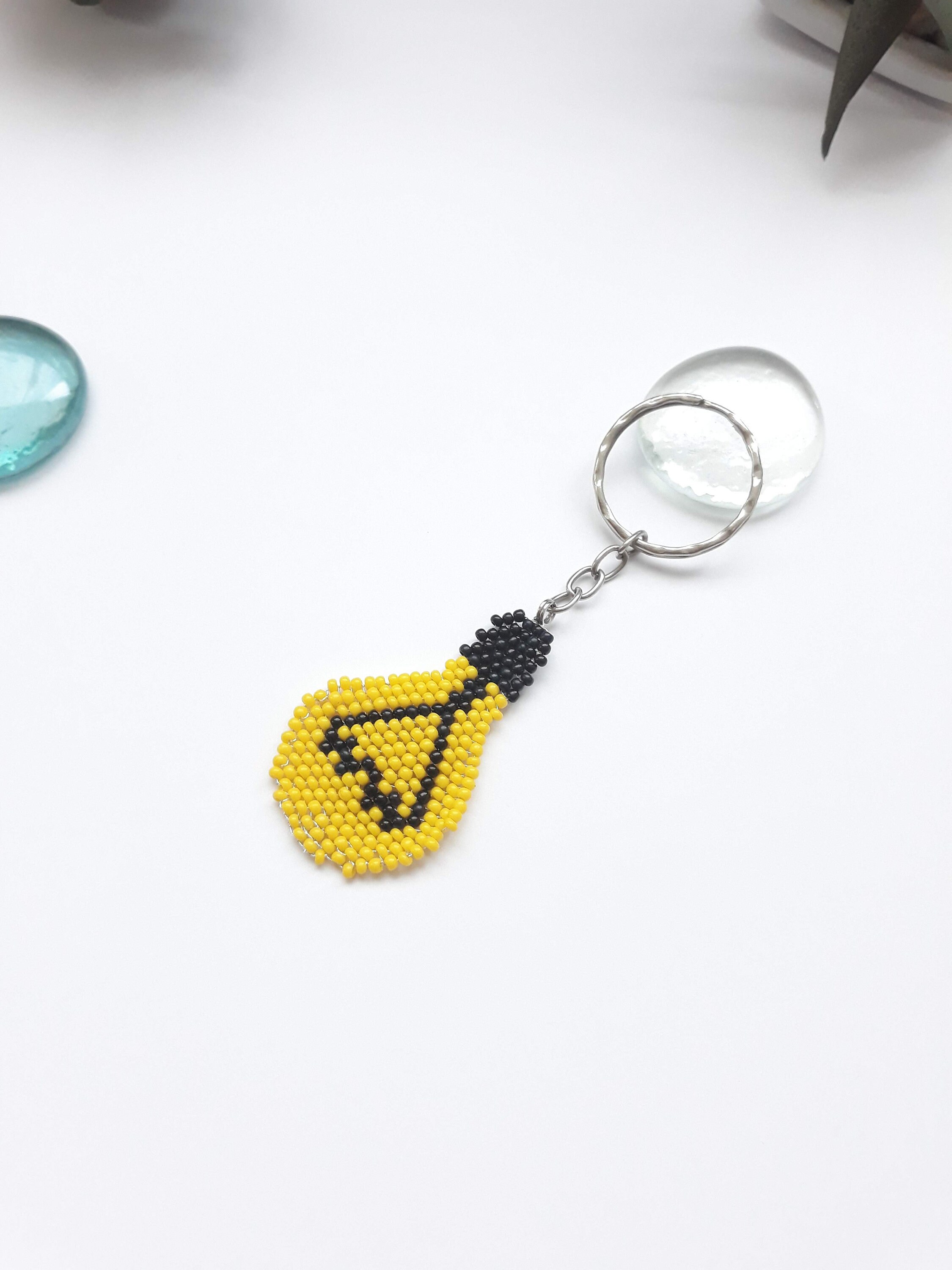 Light Bulb Keychain or Car Accessory,light Bulb Keychain,car Charm ...