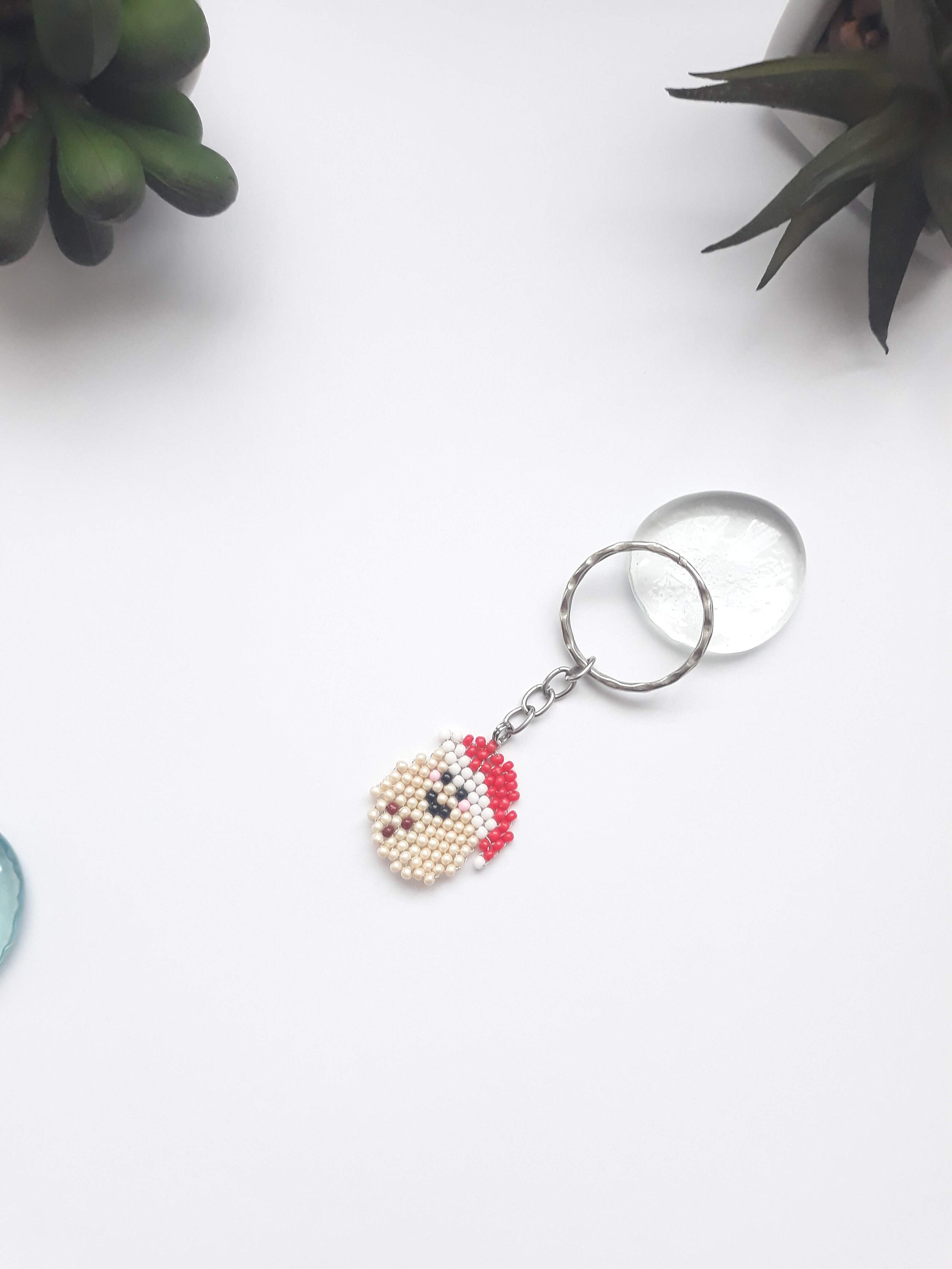 Potato Keychainbeaded Potato Keychainchristmas Gift for Him - Etsy