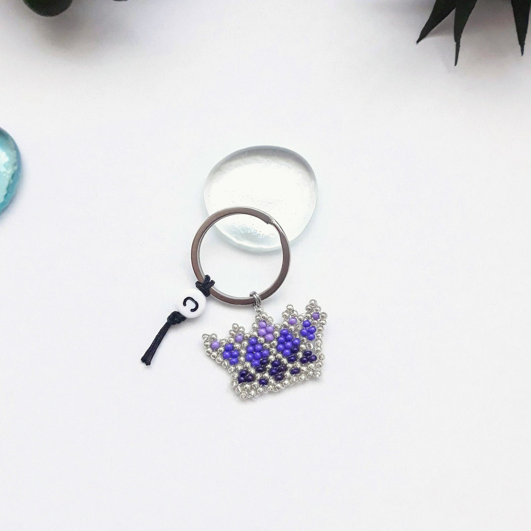 Personalized Crown Keychain,crown Key Charm,crown Charm,girl Gift - Etsy