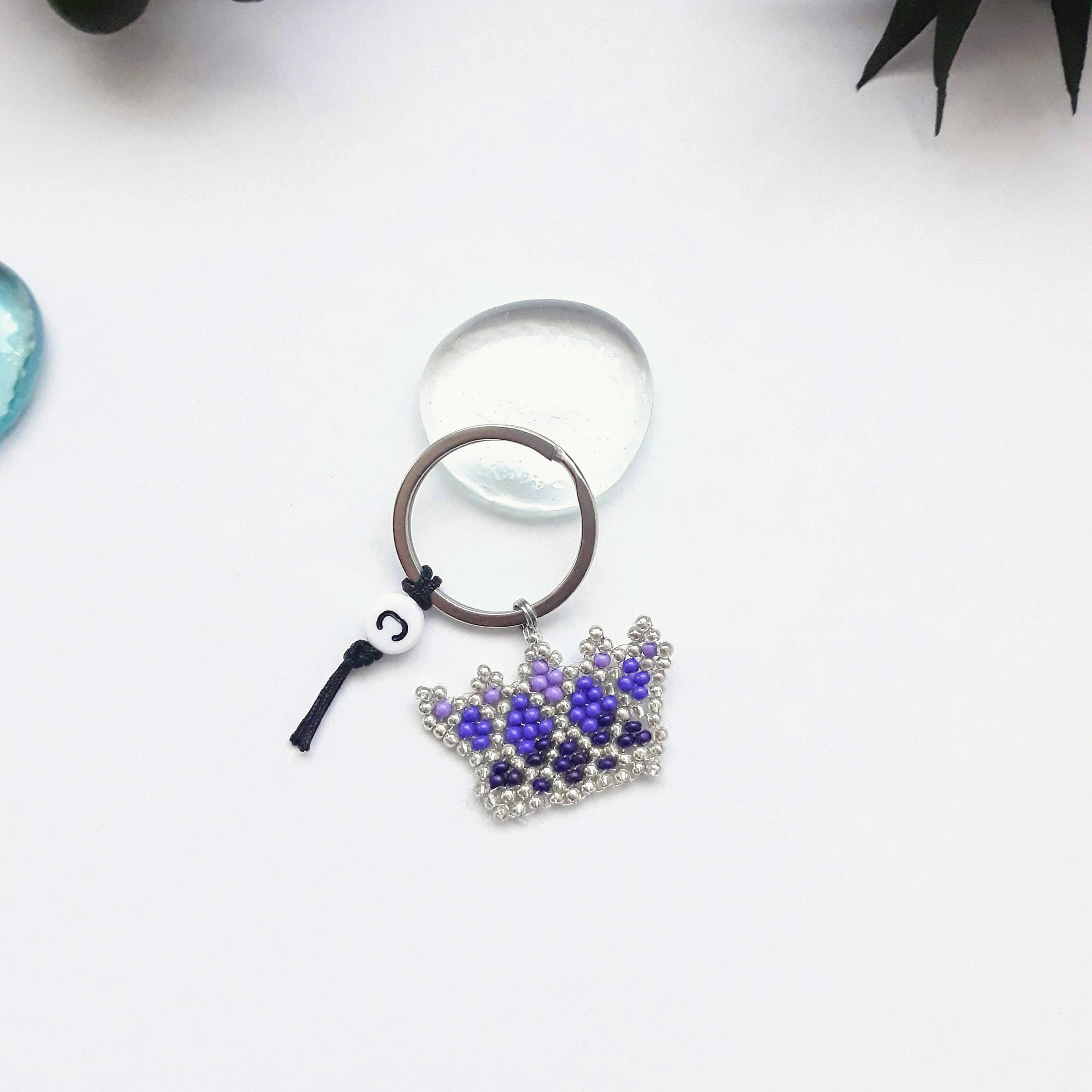 Personalized Crown Keychain,crown Key Charm,crown Charm,girl Gift - Etsy