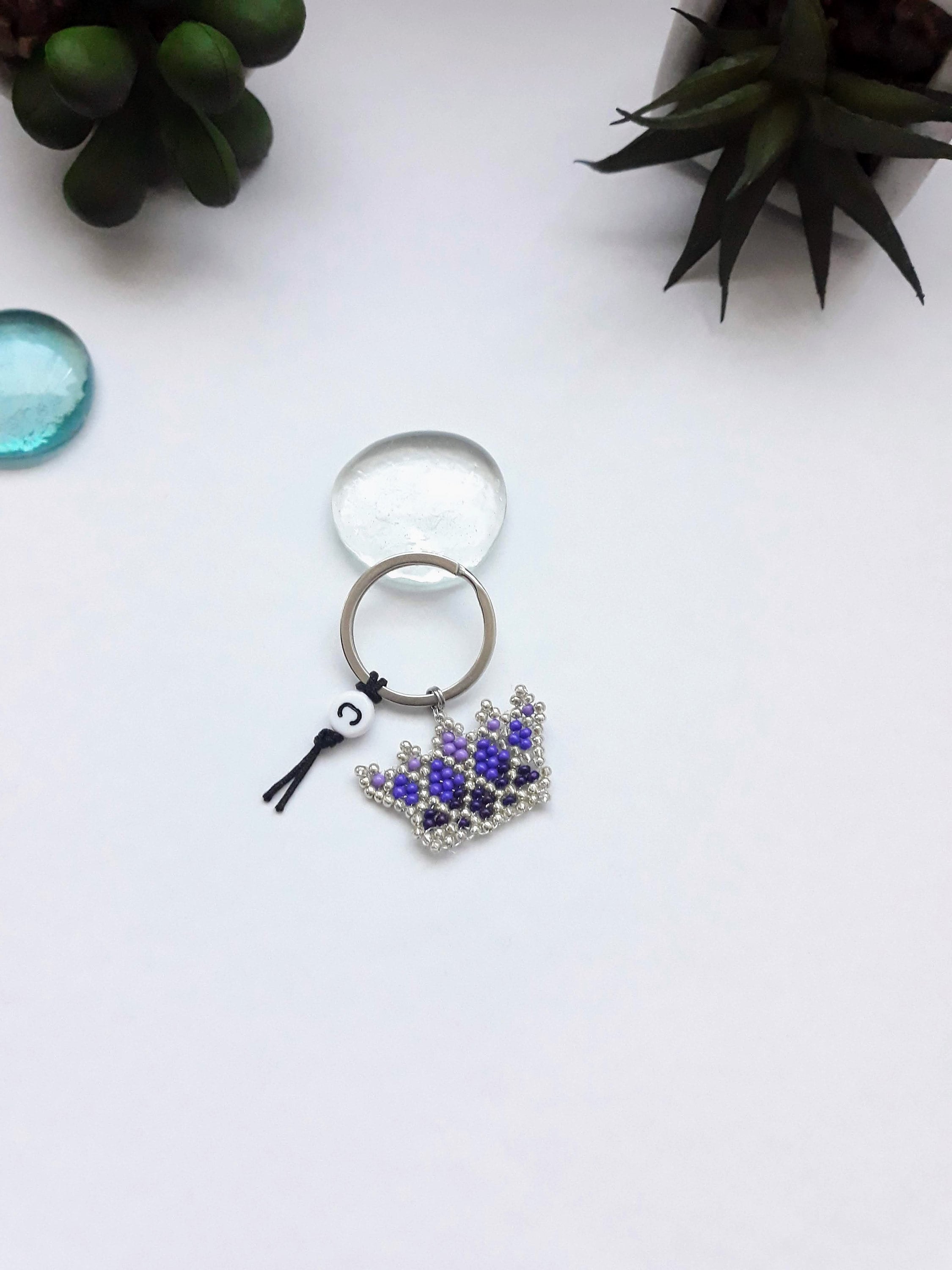 Personalized Crown Keychain,crown Key Charm,crown Charm,girl Gift - Etsy