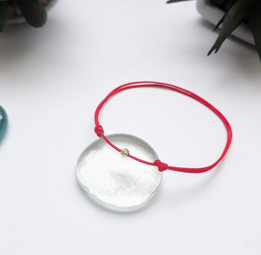 Thin 14k Gold Red String Bracelet: Protection Jewelry - Etsy