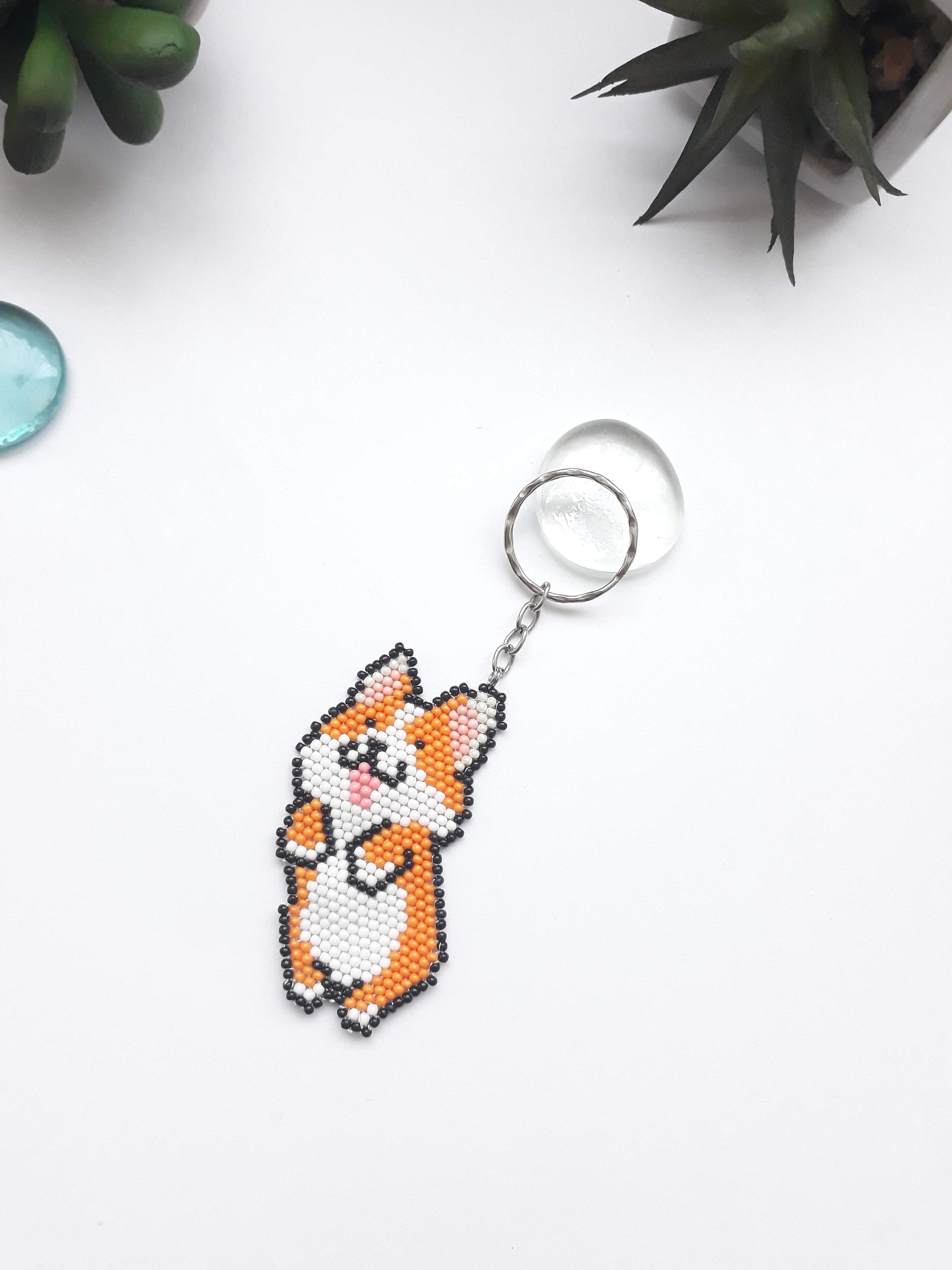 Royal Corgi Accessories,corgi Keychain,corgi Phone Charm,cute Royal ...
