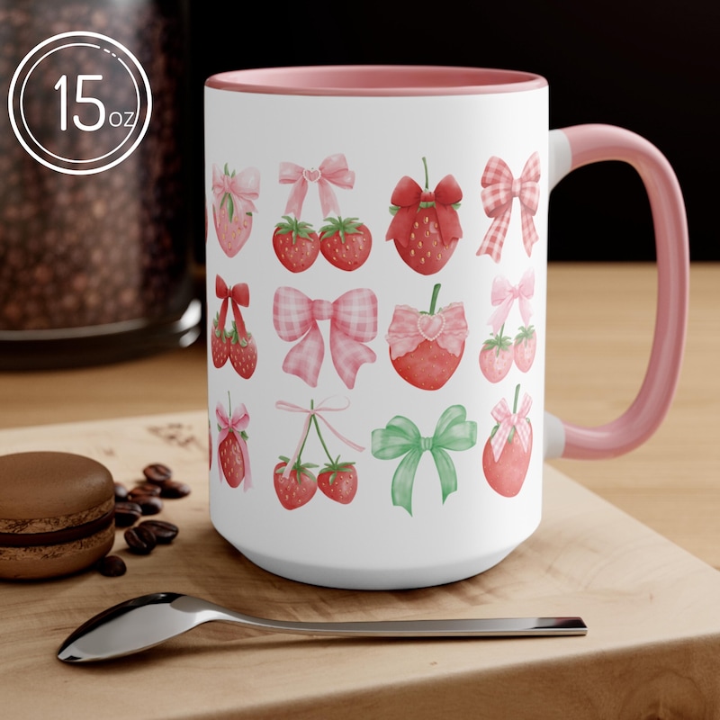 Strawberry Mugs - Etsy