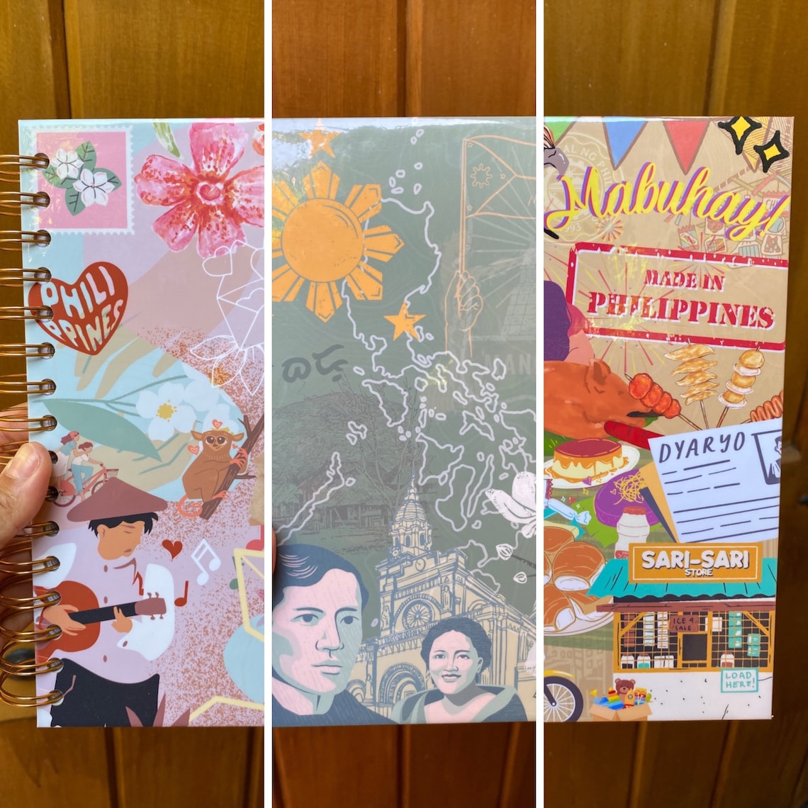Filipino Culture-inspired Notebooks | Sari-sari | Harana | History ...